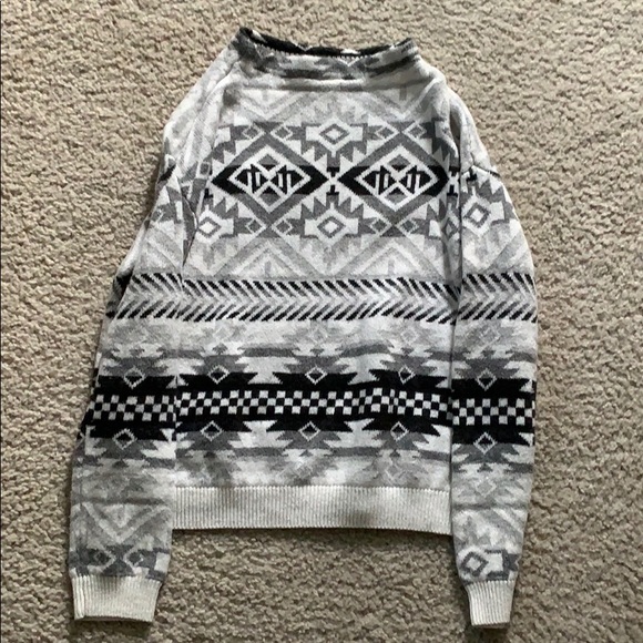 H&M | Sweaters | Hm Aztec Pattern Sweater | Poshmark